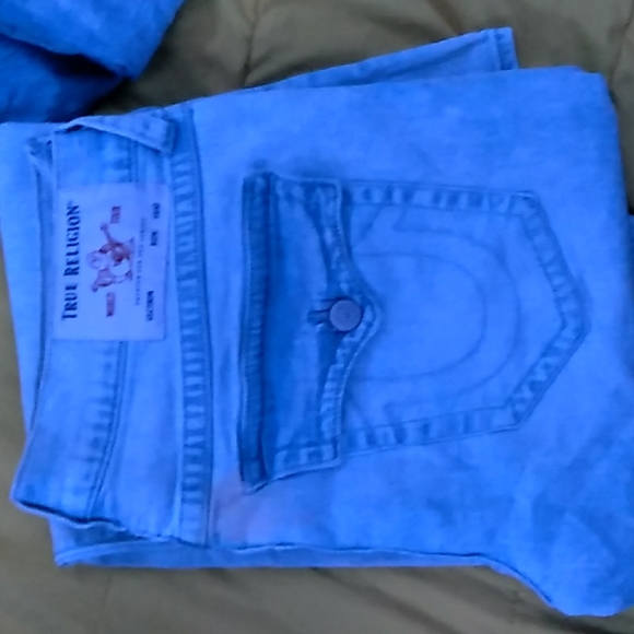 True Religion | Jeans | Light Blue True Religion Pants | Poshmark